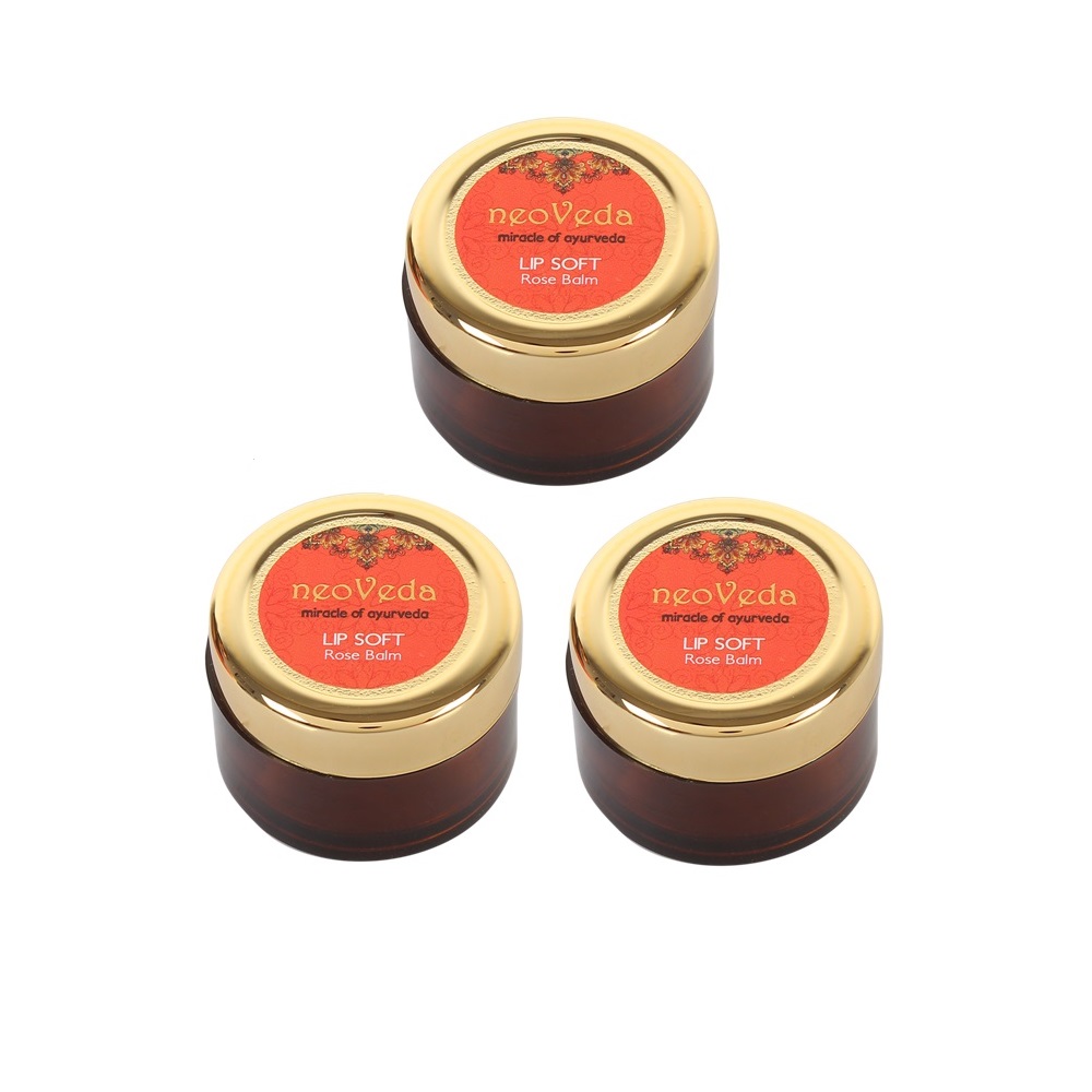 LIP SOFT Rose Balm Set of 3 | 2410020 - 2 | Craft House India