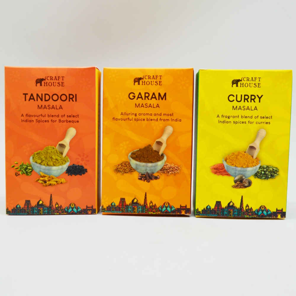 Curry Powder (Set of 3) | 674011 | Craft House India