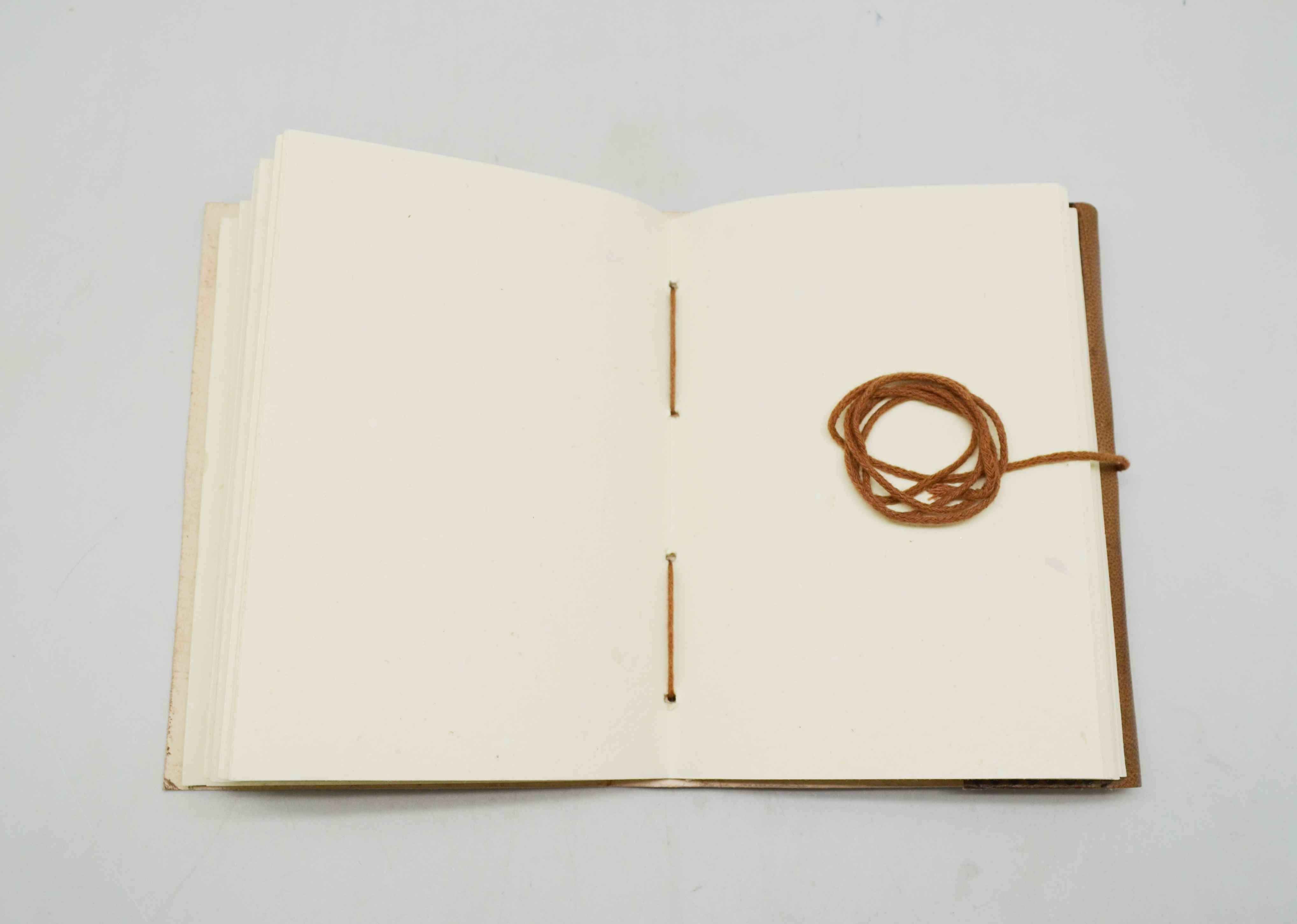 Handmade Leather Diary | 227065 - 3 | Craft House India